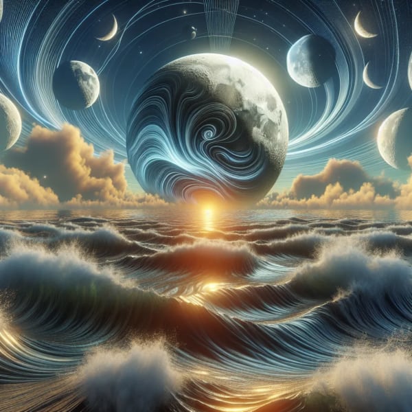 Influencia de la luna en mareas