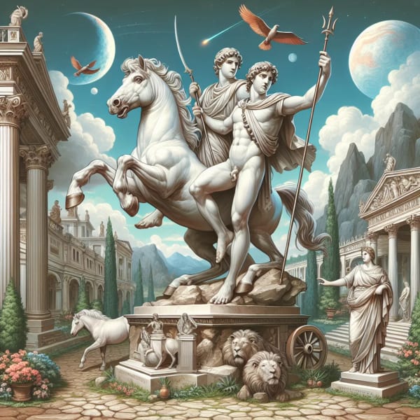 Cástor y pólux mito