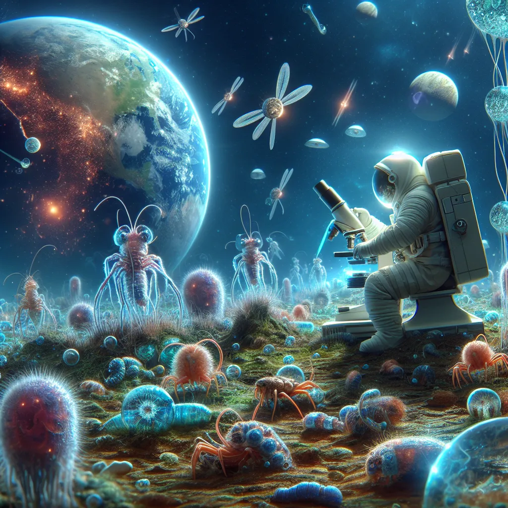 Investigaciones de astrobiología en organismos de la Tierra