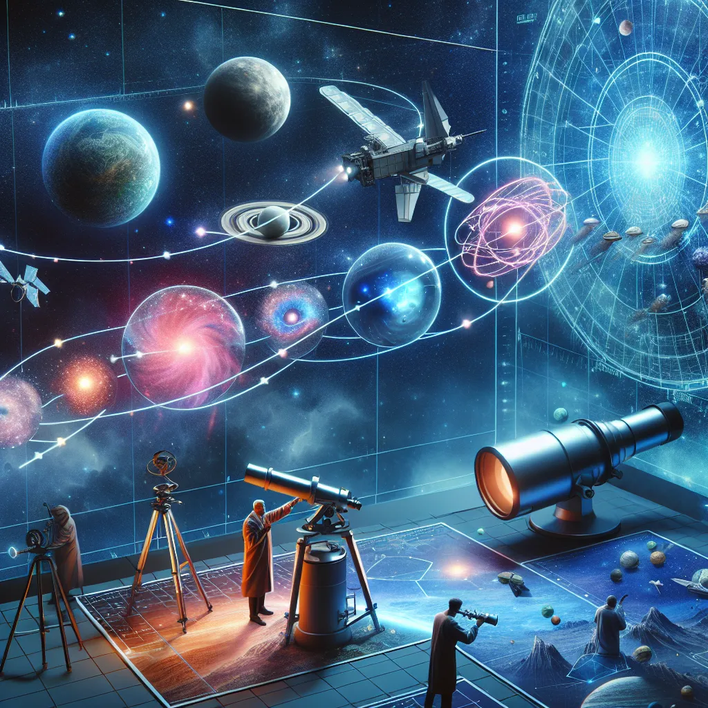 How are new planets and stars discovered?