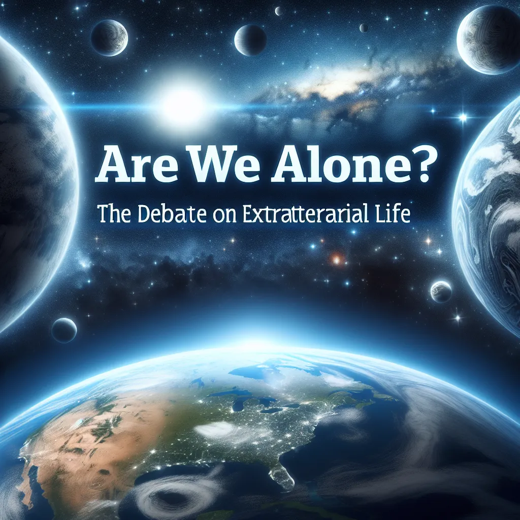 Are we alone? The debate on extraterrestrial life