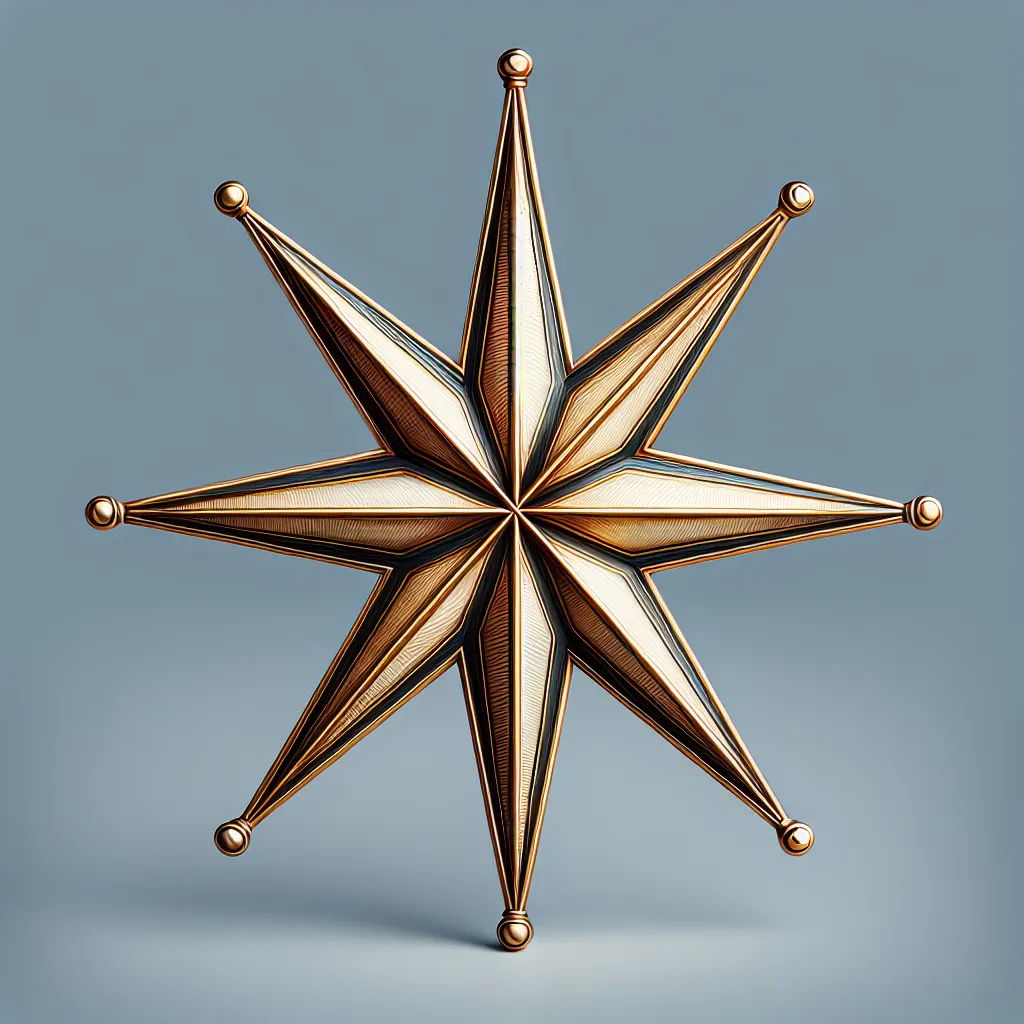 4-pointed star