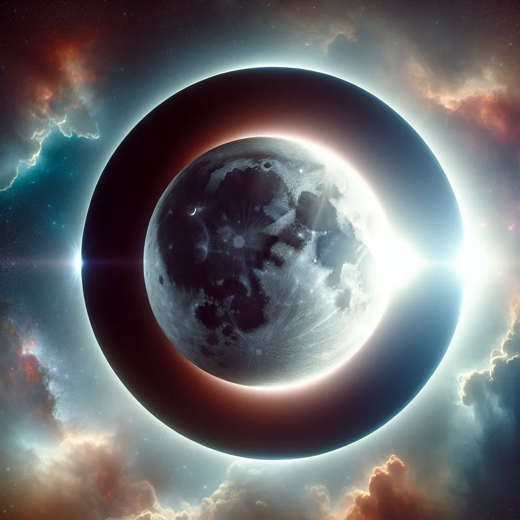 The role of the moon during a solar eclipse