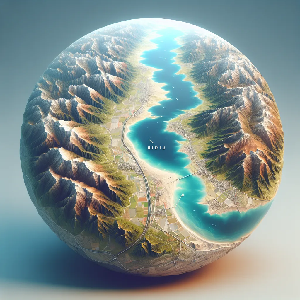 Ground radius km