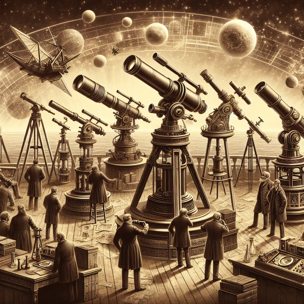 Telescopes evolution history