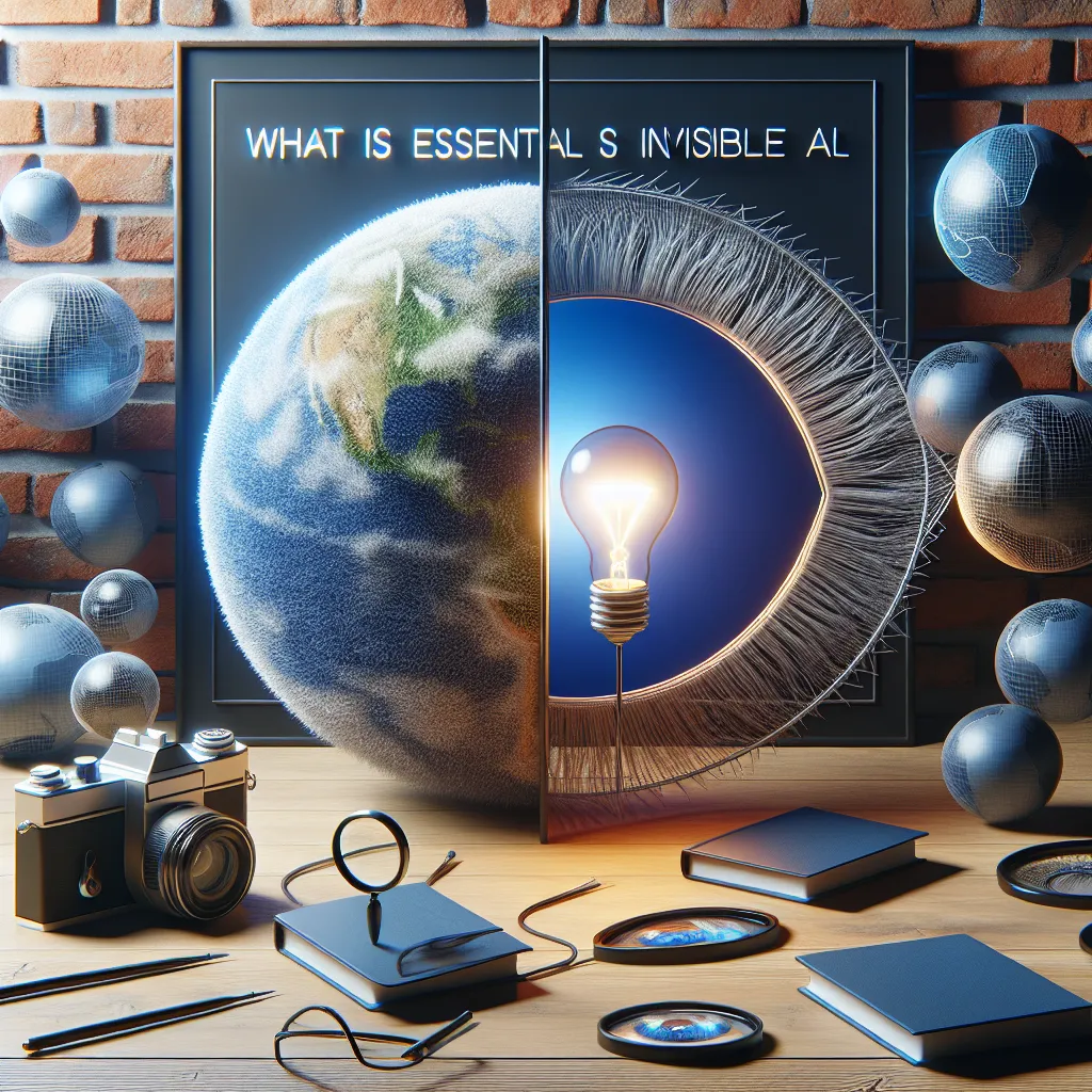 Meaning what is essential is invisible to the eye