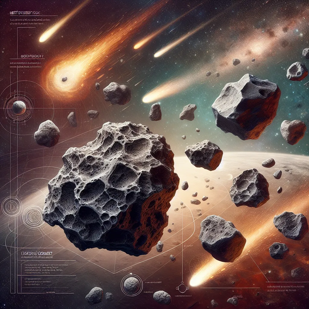 Conocer sobre meteoritos y cometas