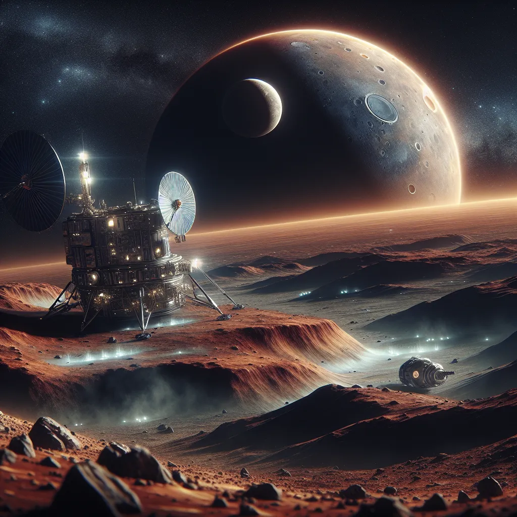 Mars landing missions