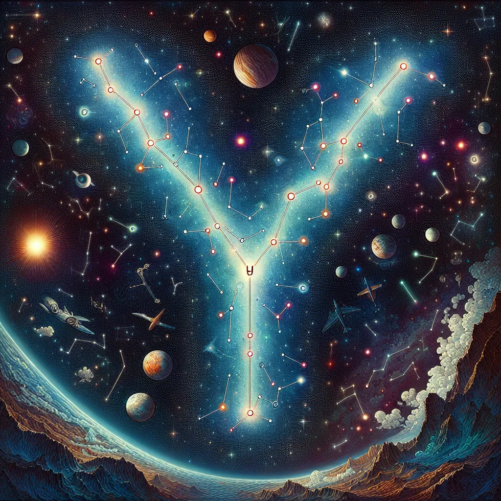 Constelación en forma de y