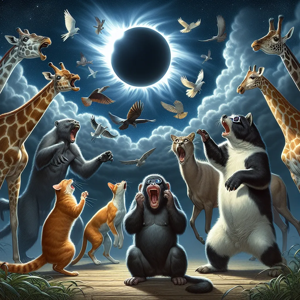 ¿Cómo afectan los eclipses a los animales?