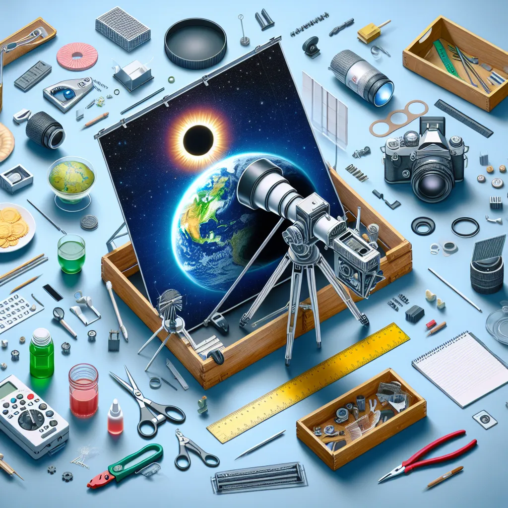 How to build a homemade eclipse projector