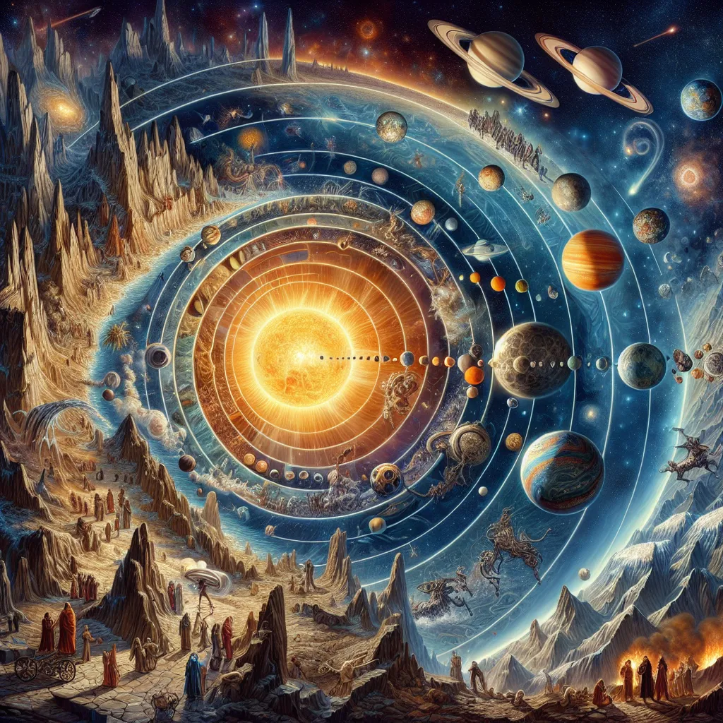 History of the solar system