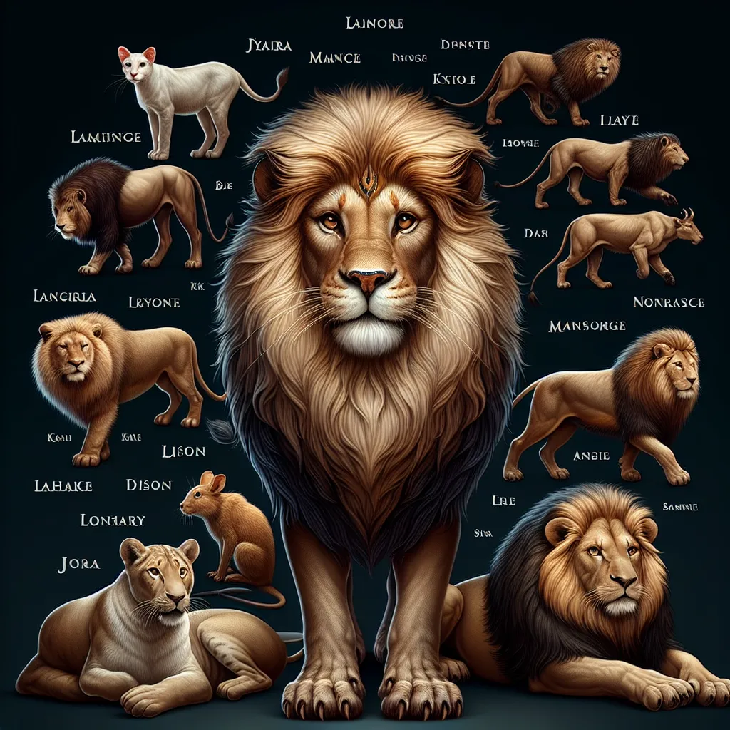 Mythological lion names
