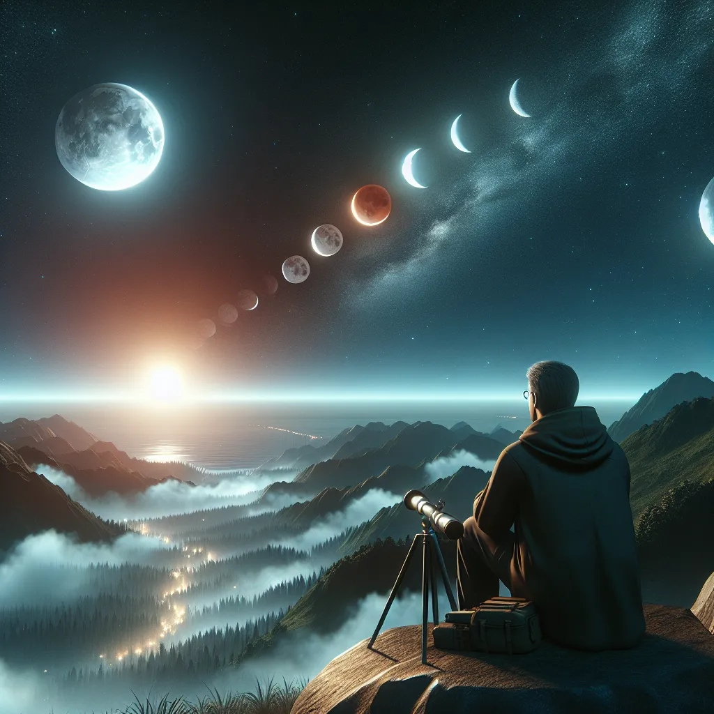 Observar eclipses de Luna