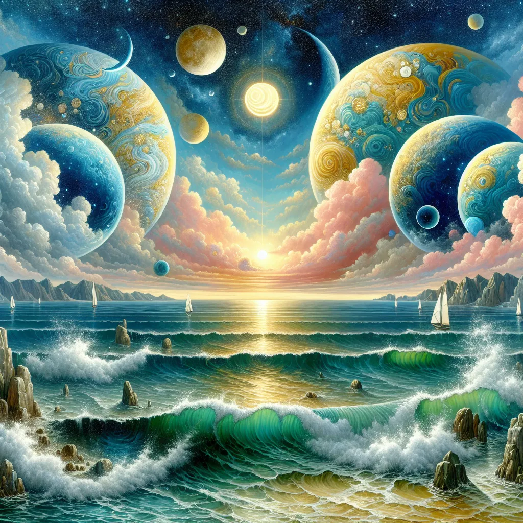 Influence of celestial bodies on the tides