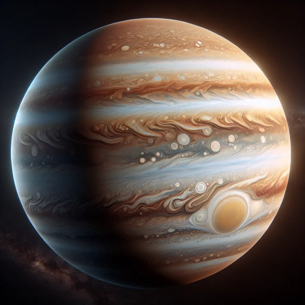 Atmospheric characteristics of Jupiter
