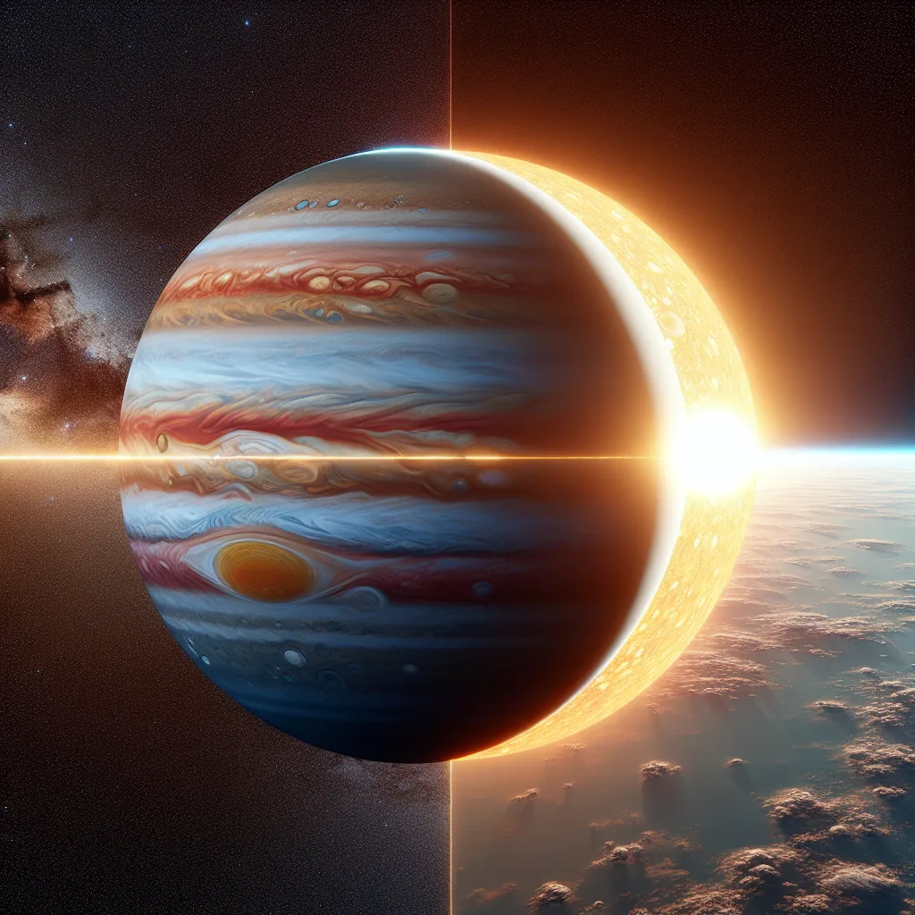 Distancia entre el sol y jupiter