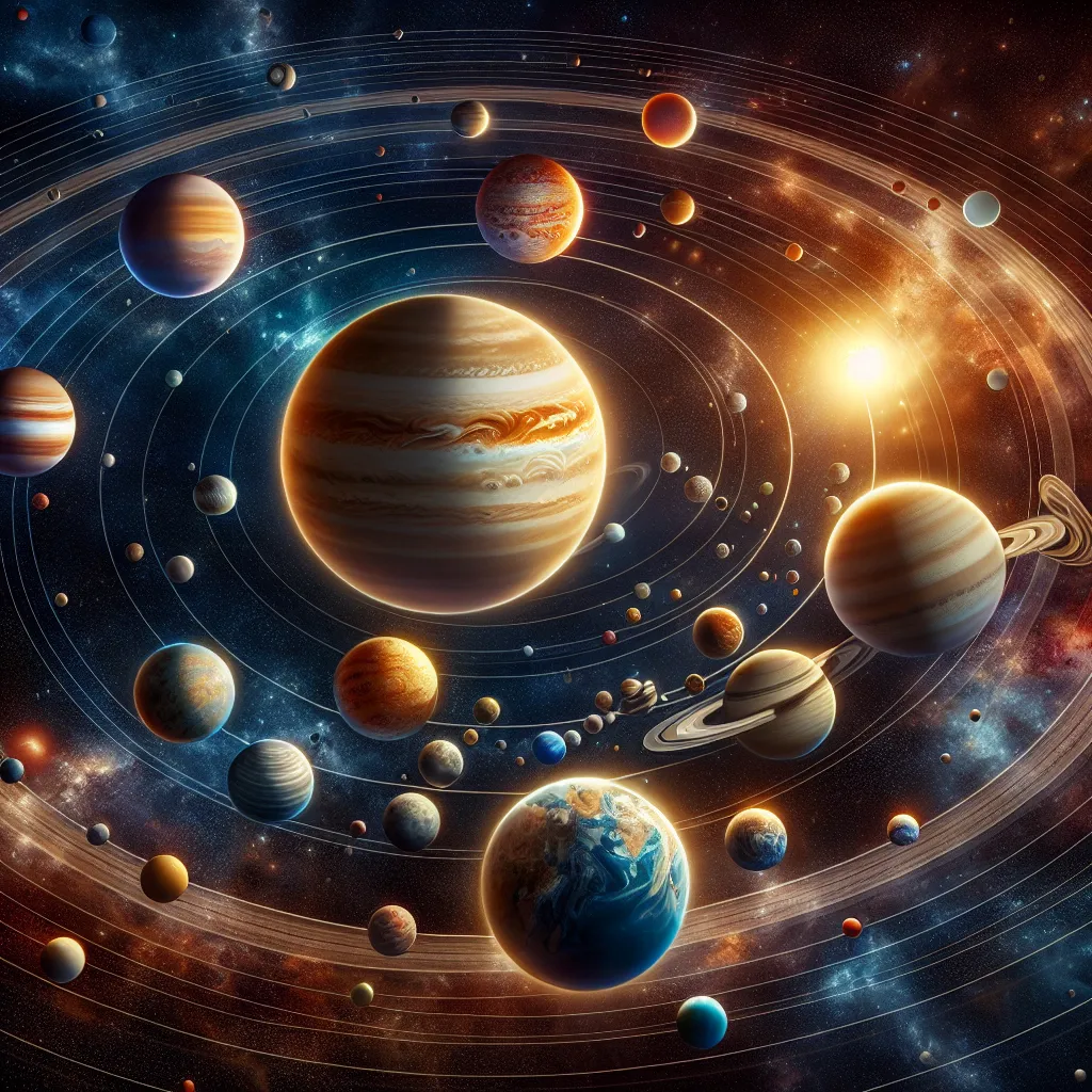 Het zonnestelsel en zijn planeten