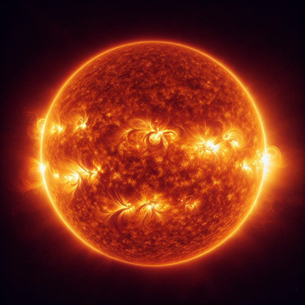 The Sun; our nearest star