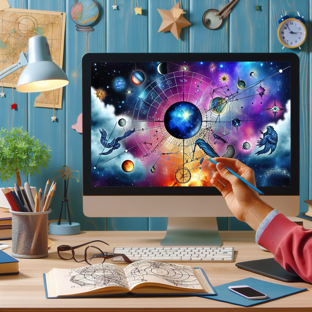 Learn how to read the astral map