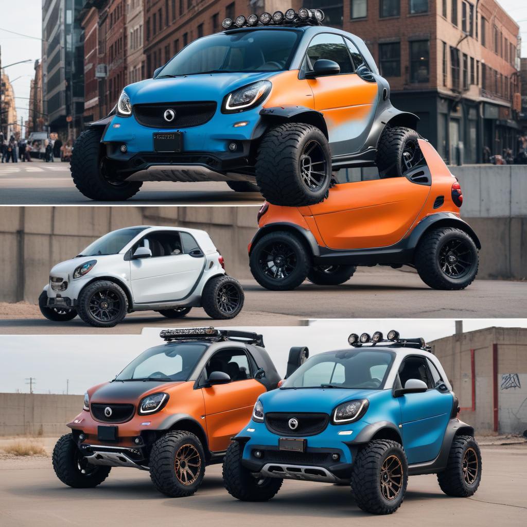 10 Crazy Smart Car Mods (Lifted, Turbo & More!)