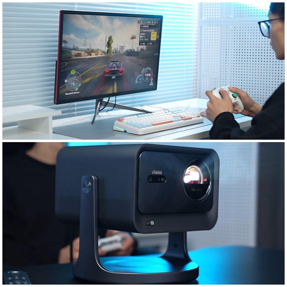 Vidda C2 Pro 4K三色鐳射投影機使用體驗分享，百吋大螢幕，超高性價比，它真的值得買！ | 耐美知識