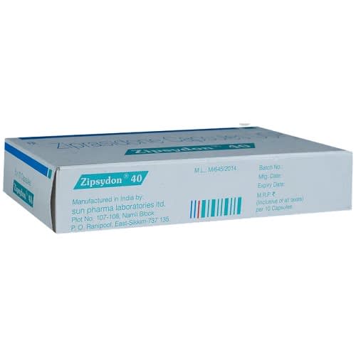 Zipsydon 40 Capsule-Uses, Dosage, and Side Effects