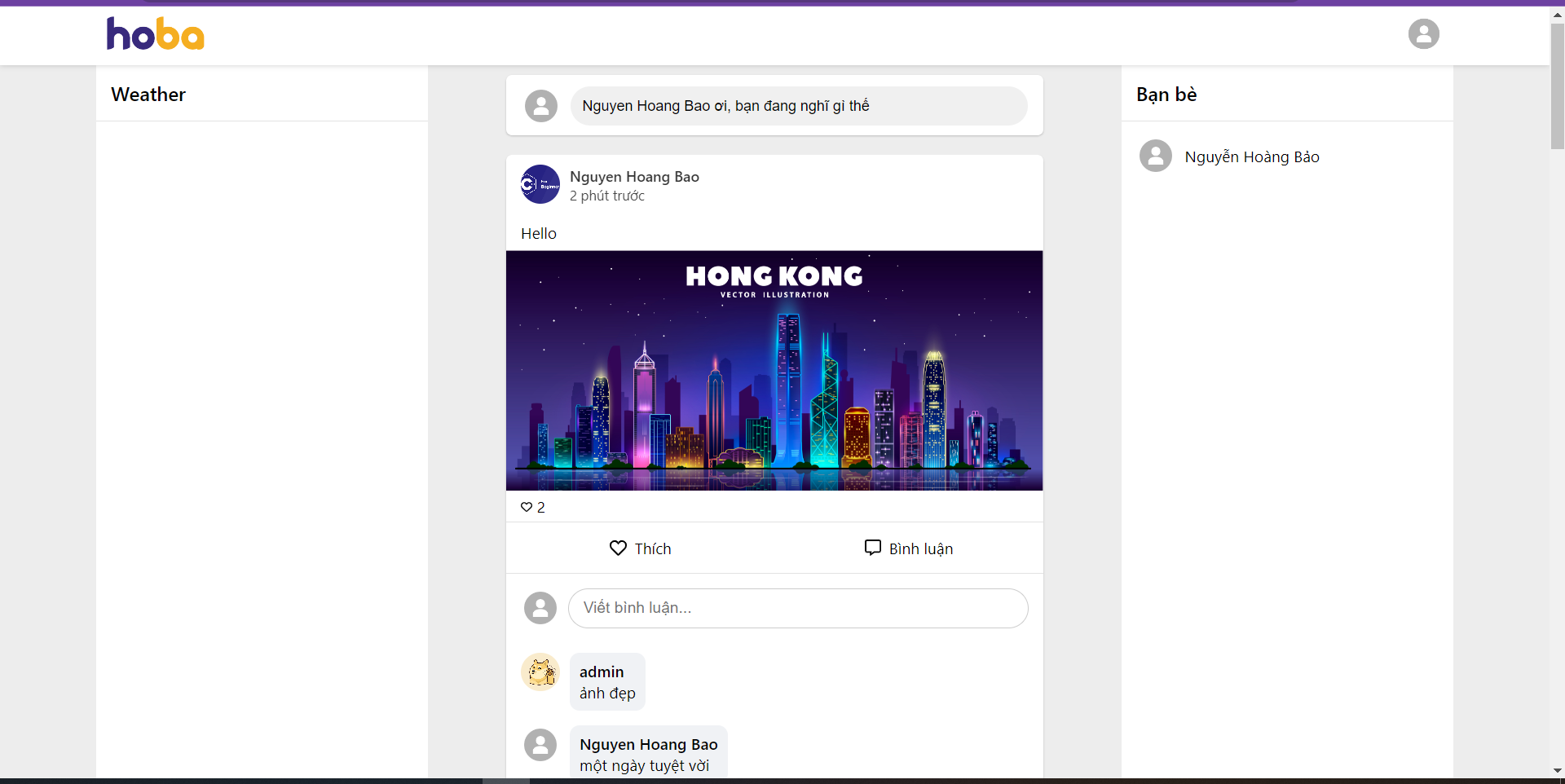 GitHub - hoangbao0201/hobasocial-fe