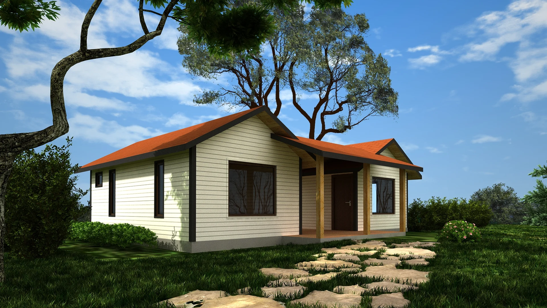 Modern 2 Bedroom Prefab Resort - 004