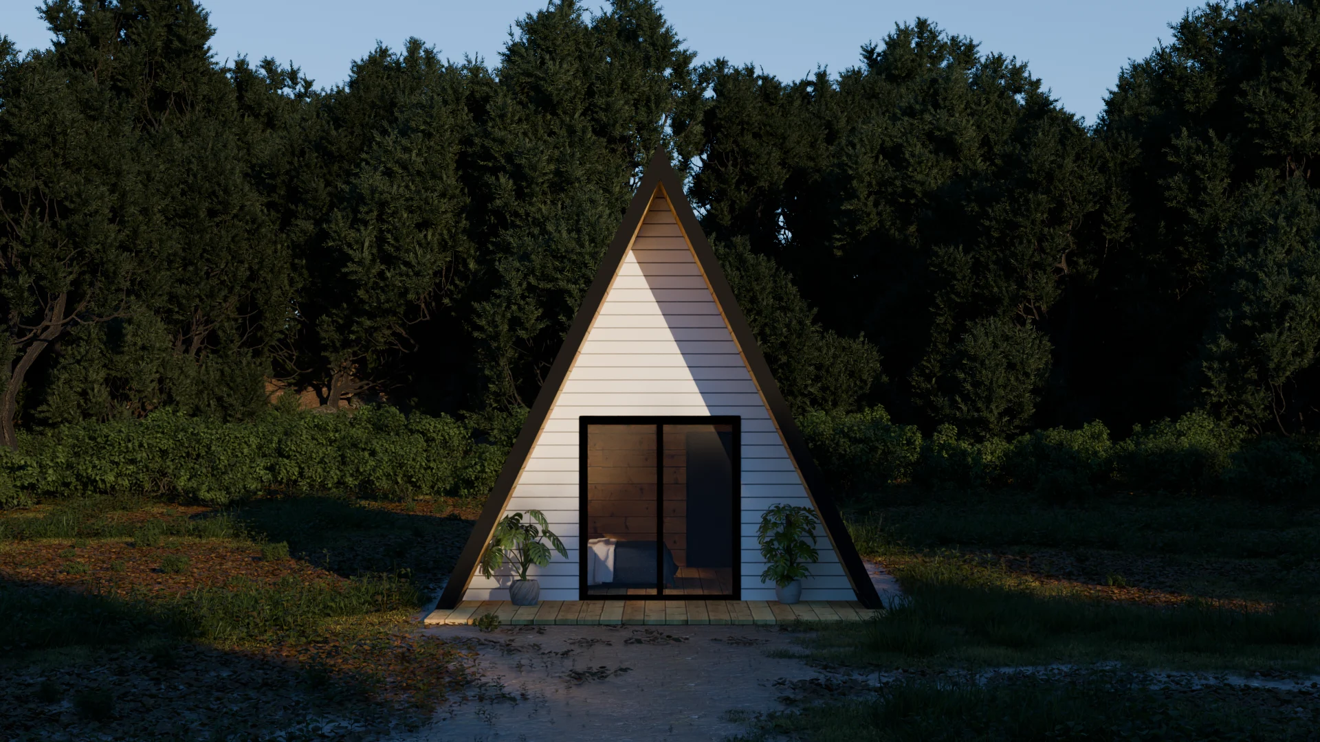 Prefabricated A-Frame Resort 011