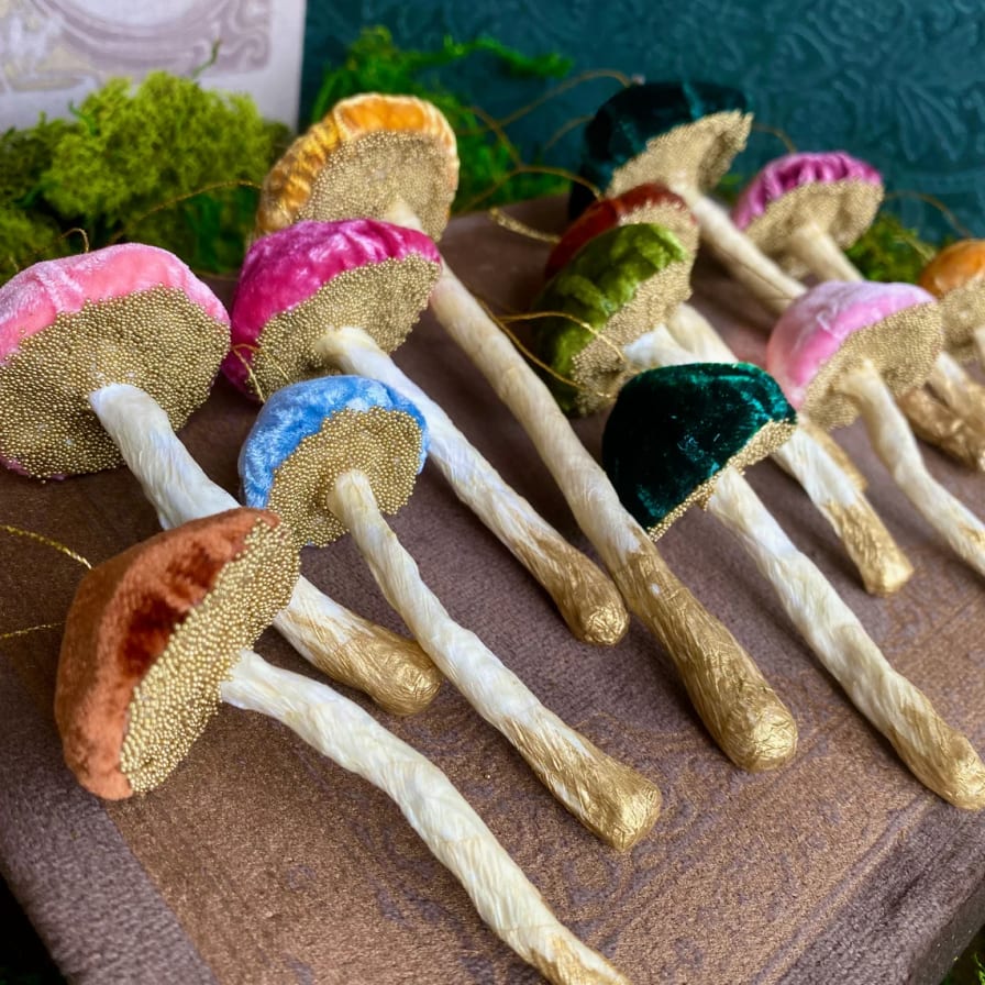 how to make velvet mushrooms