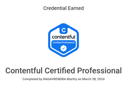 Getting Certified - Contentful Professional Certification Preparation
