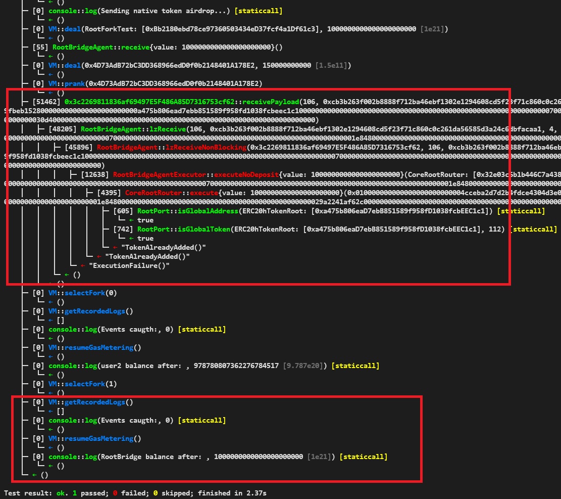 The native token that is used to pay for the LayerZero fees will get stuck in the contracts if ...