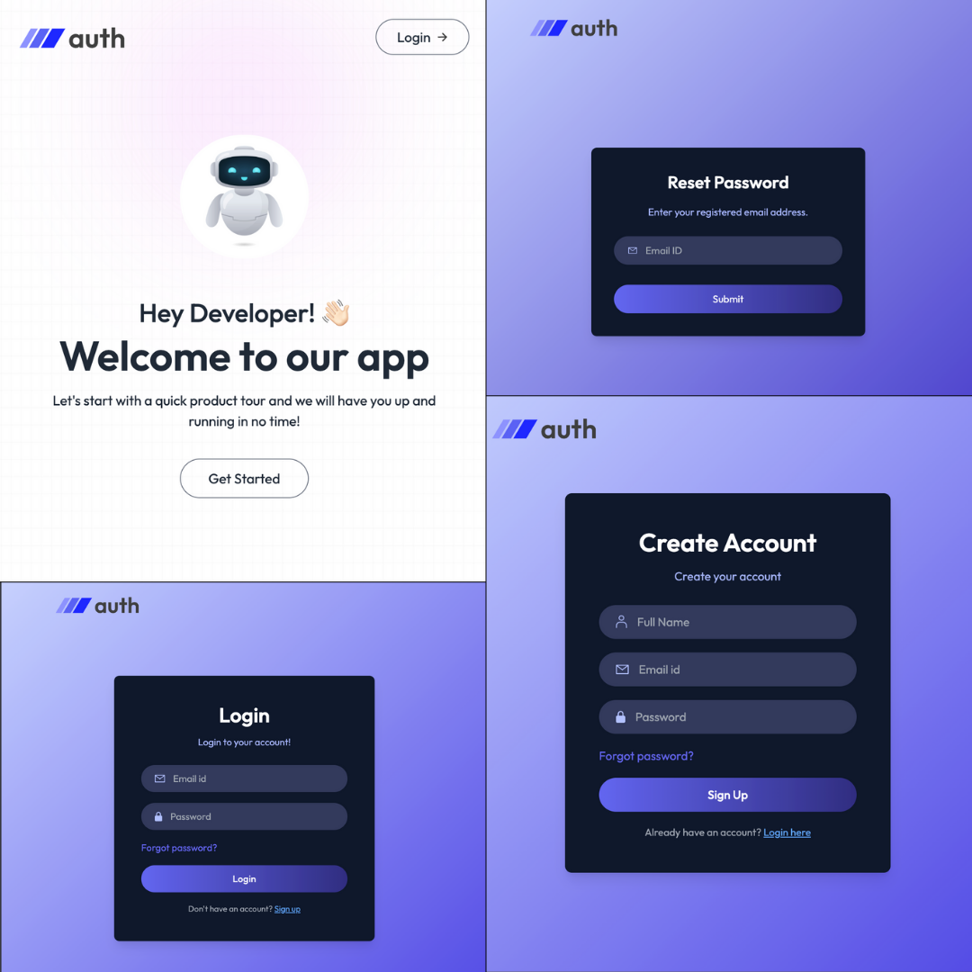 Github Debapriyo007 Mern Auth This Project Implements A Complete