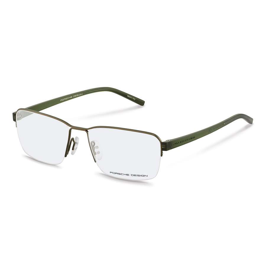 Porsche Design Demo Square Mens Eyeglasses P8356 D 57 In Demo Lens ...