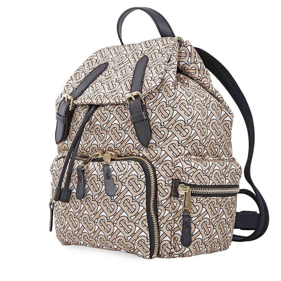 Burberry Monogram Print Nylon Backpack | semashow.com