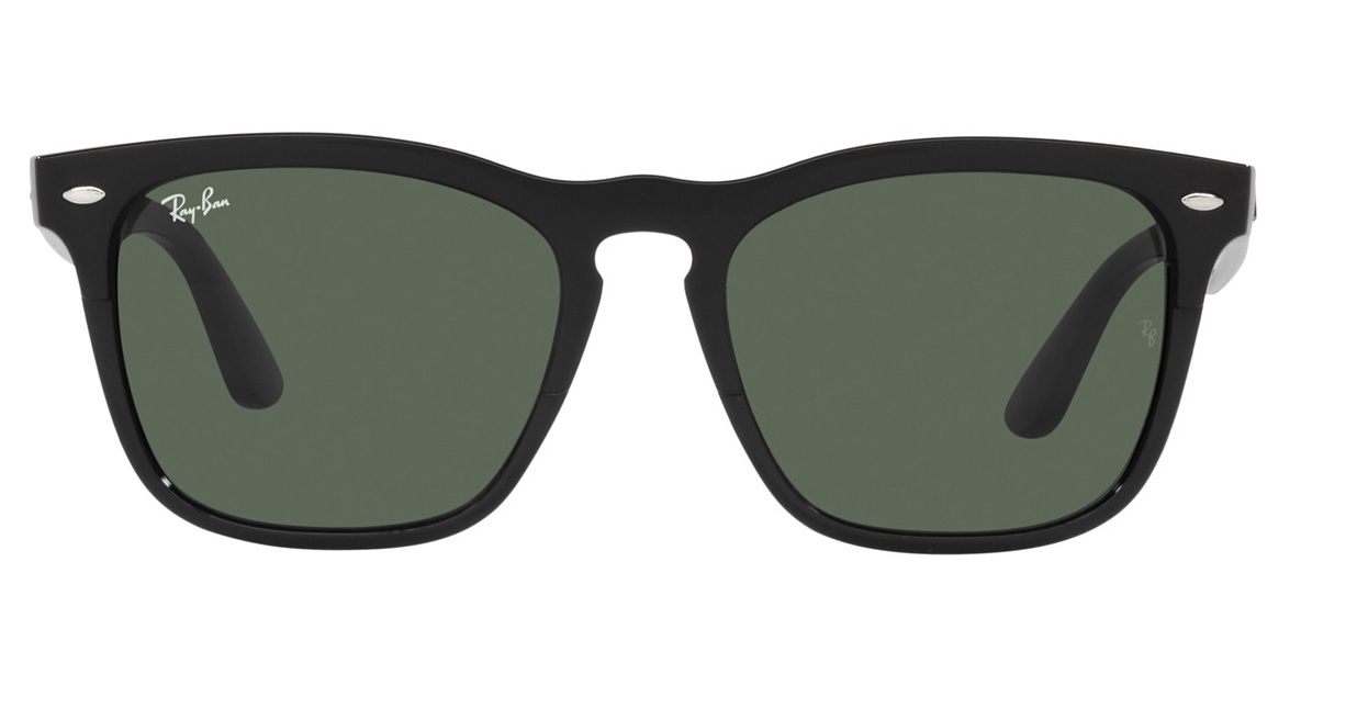 Ray Ban Steve Dark Green Square Unisex Sunglasses Rb4487 662971 54 In ...