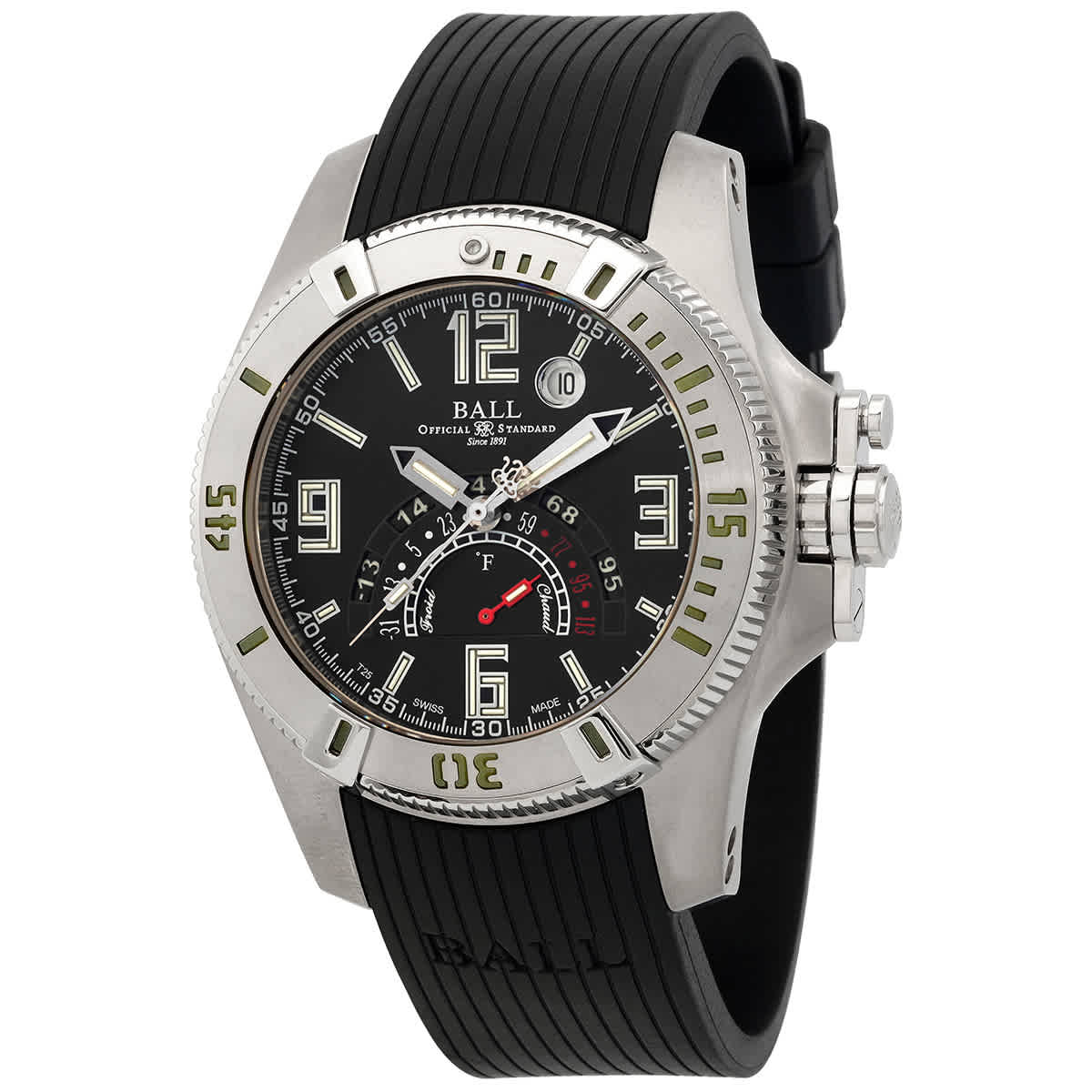 Ball Automatic Watch Dt1026a-paj-bkf In Black | ModeSens
