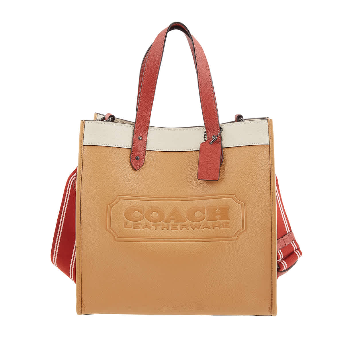Coach Ladies Colorblock Badge Field Tote Bag | ModeSens