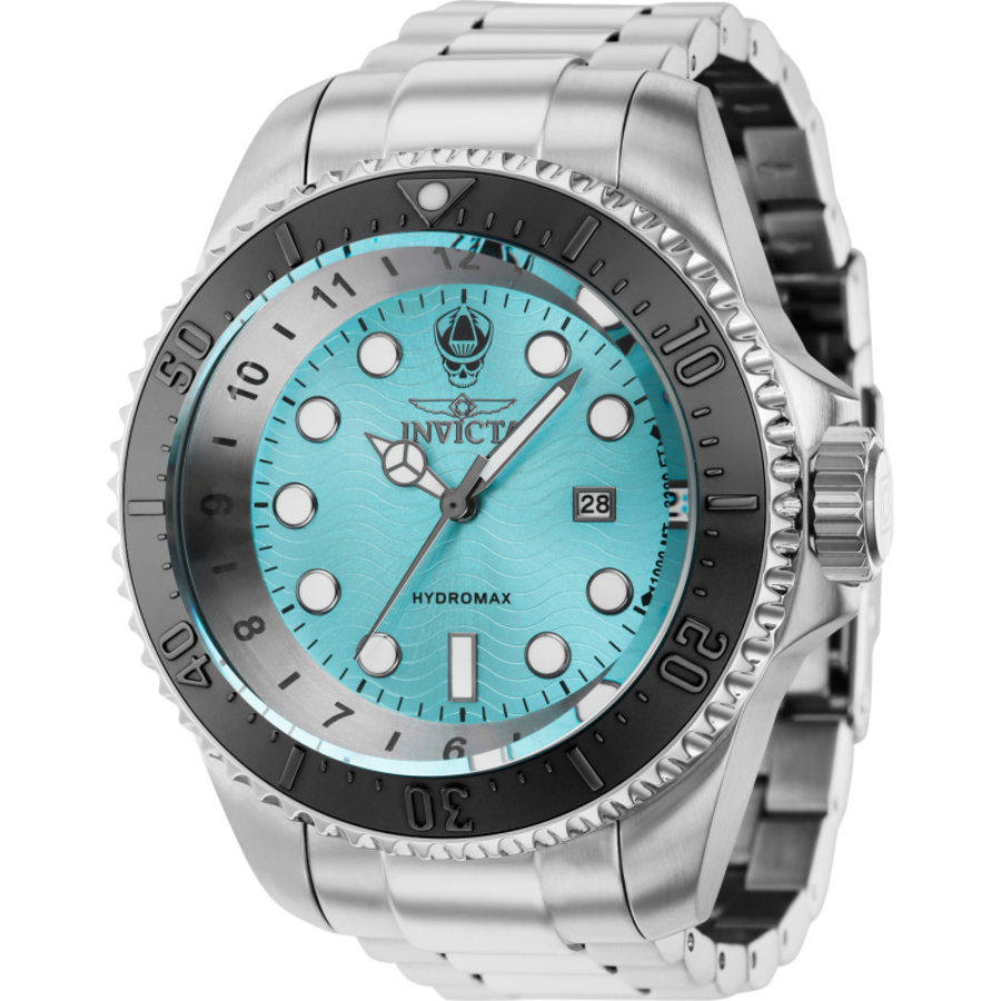 Invicta Hydromax Quartz Cyan Dial Men's Watch 37593