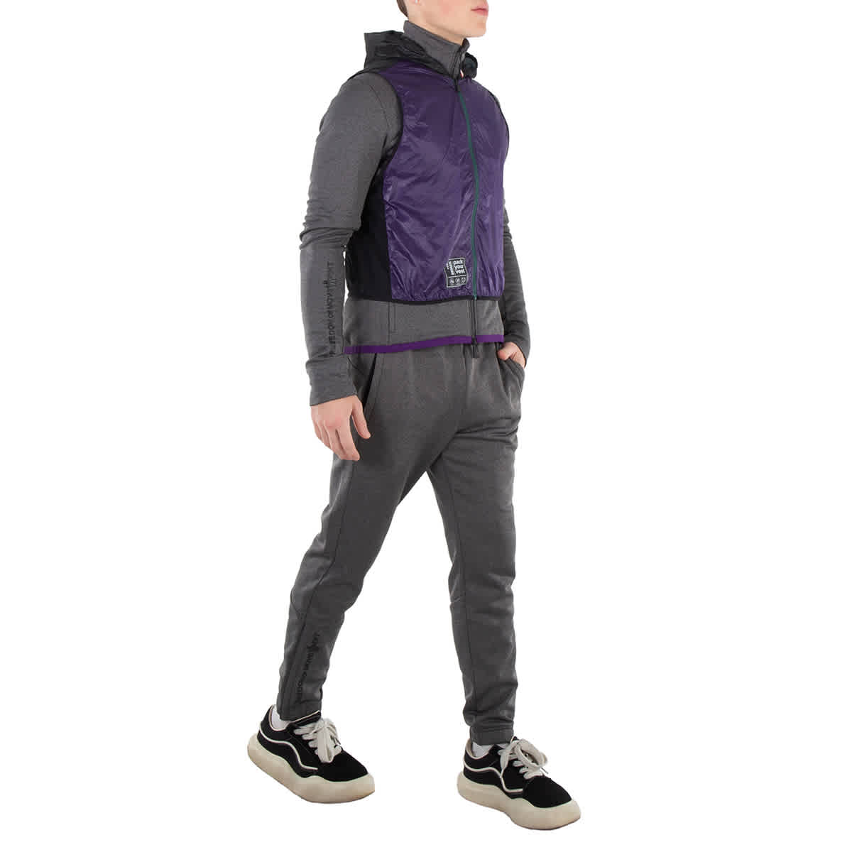 Moncler Grenoble Day-Namic Sweatshirt With Vest, Size Large Moncler Grenoble Day-Namic Sweatshirt With Vest, Size Large