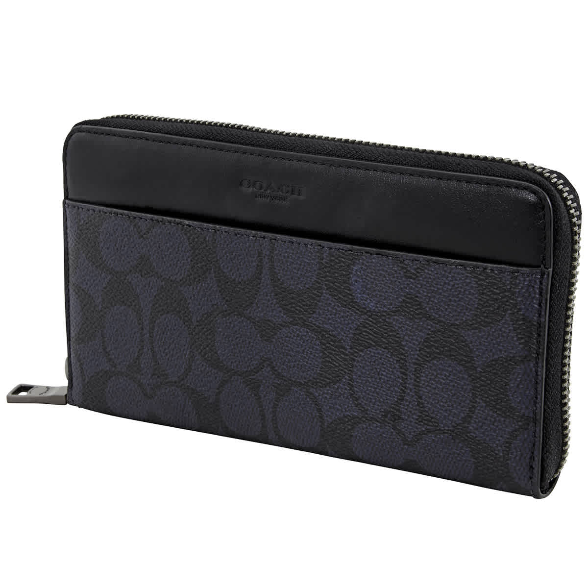 Coach Midnight Signature Canvas Accordion Wallet In N,a | ModeSens
