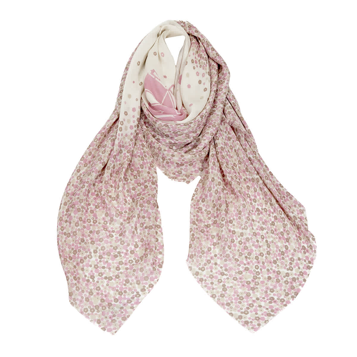 Coach Pink Oversized Square Scarf | ModeSens