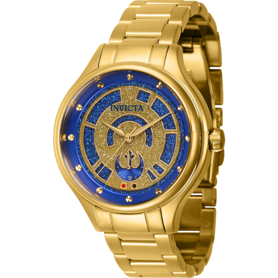 Invicta Star Wars R2-d2 Quartz Blue Dial Unisex Watch 41394 In Blue ...
