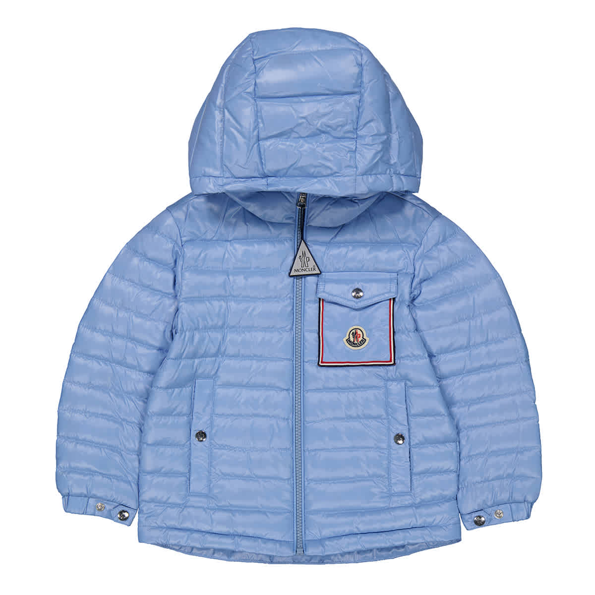 Moncler Kids Pastel Blue Parvon Puffer Jacket | ModeSens