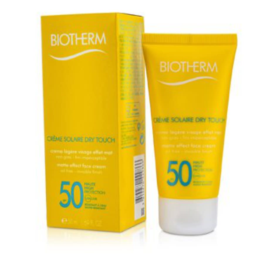 Biotherm - Creme Solaire Spf 50 Dry Touch Uva/uvb Matte Effect Face ...
