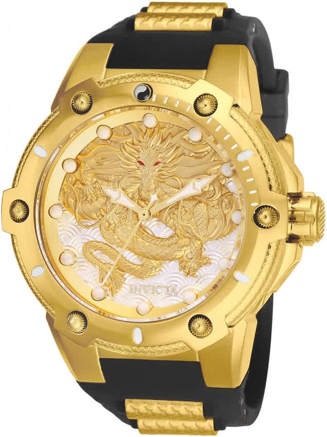 Invicta Speedway Dragon Automatic Gold Dial Men's Watch 25777 | eBay