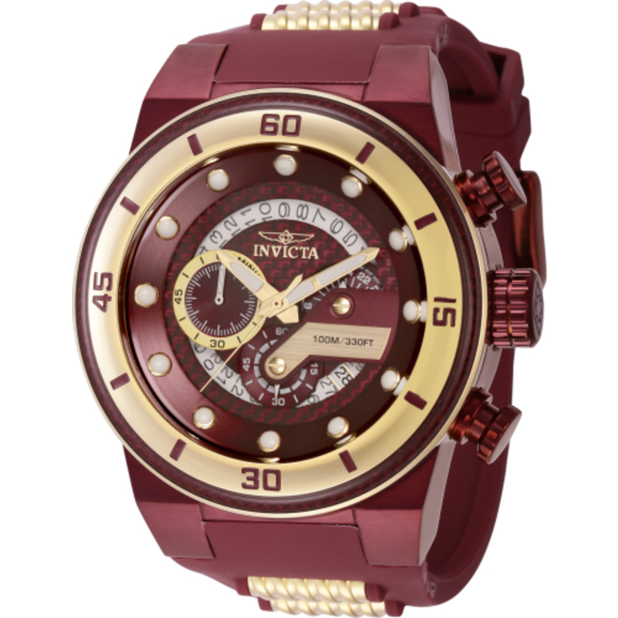 Invicta S1 Rally Chronograph Quartz Red Dial Mens Watch 40762 In Red ...