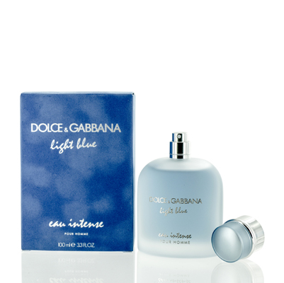 Dolce & Gabbana Light Blue Eau Intense Pour Homme Eau De Parfum 3.3 Oz ...