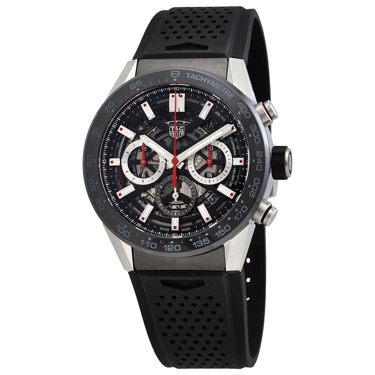 Tag Heuer Carrera Mens Chronograph Automatic Watch Cbg2a10.ft6168 In ...